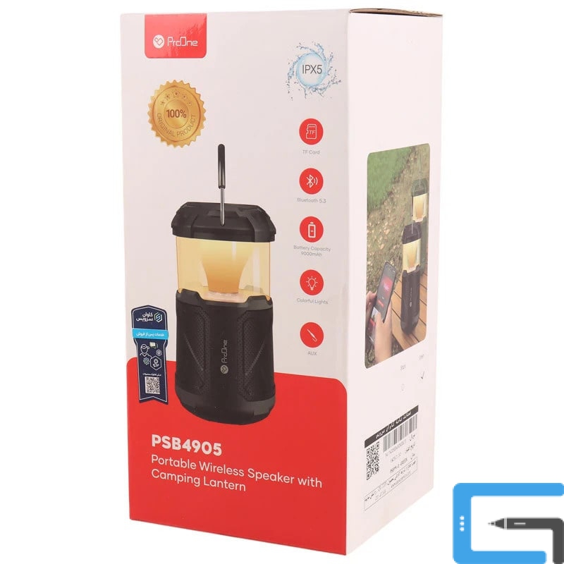 اسپیکر بلوتوثی قابل حمل ProOne مدل PSB4905 - گابیا